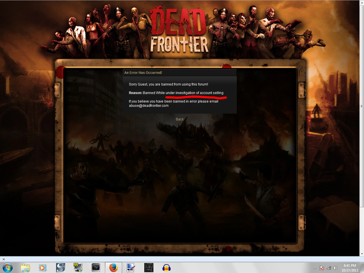 Talk:Dead Frontier FAQ | Dead Frontier Wiki | Fandom