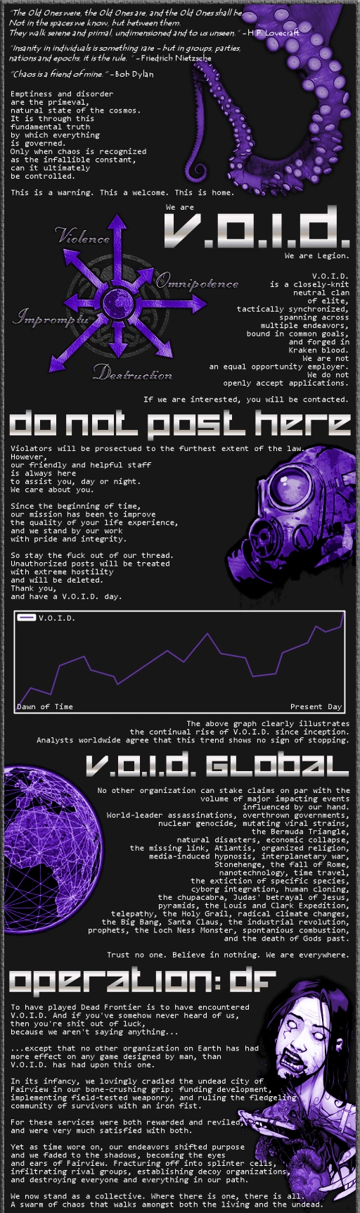 Violence. Omnipotence. Impromptu. Destruction. | Dead Frontier Wiki ...