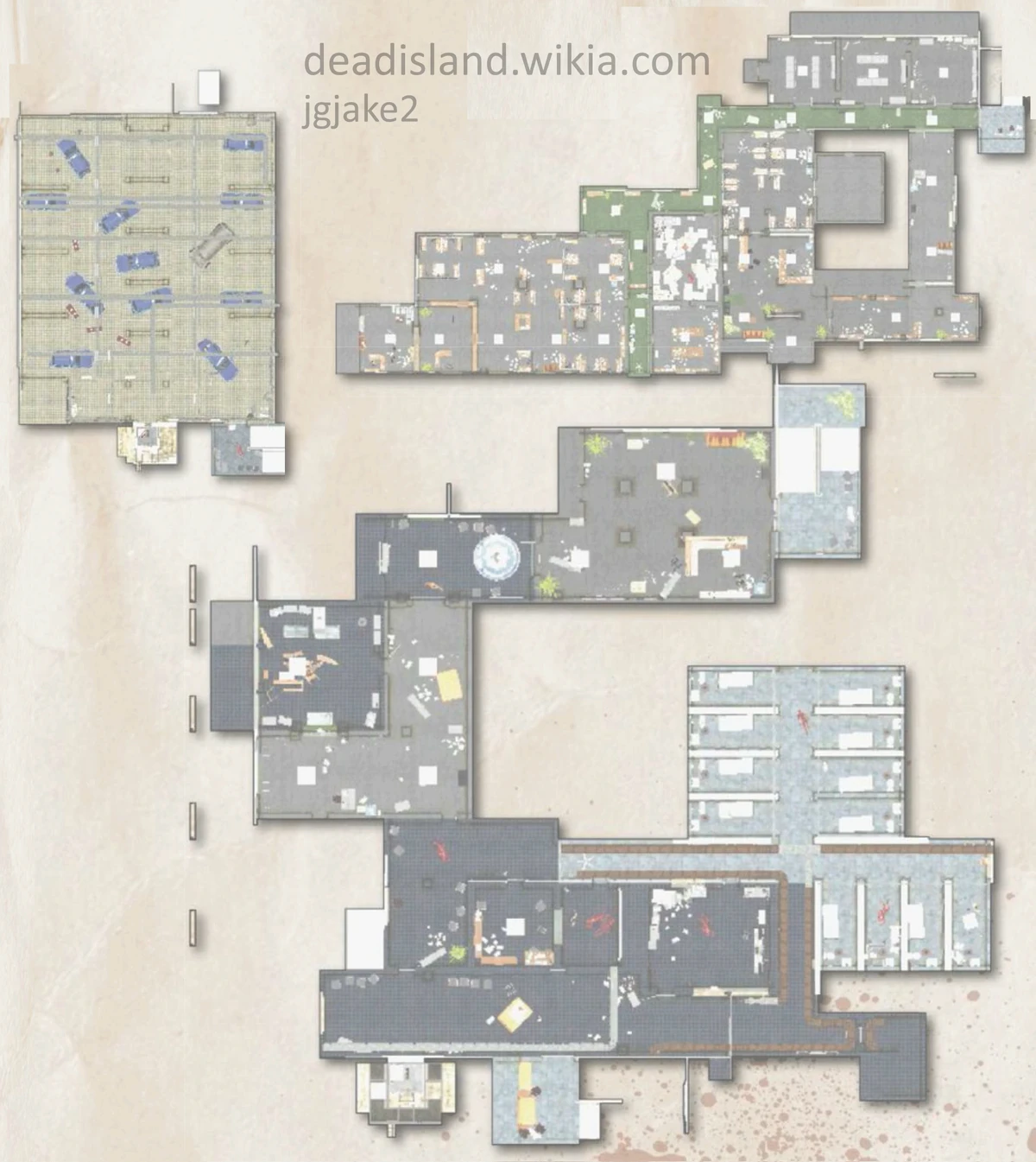 Police Station Map/large | Dead Island Wiki | Fandom