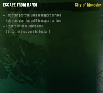 Escape from Banoi | Dead Island Wiki | Fandom