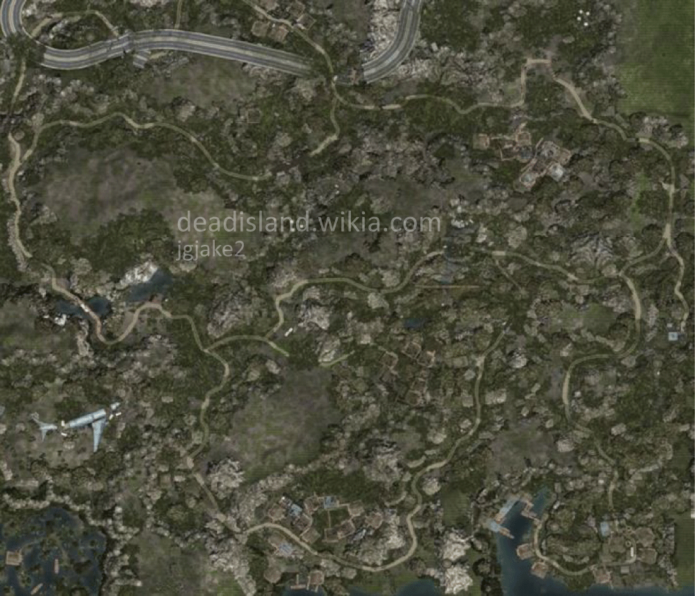 Jungle Map/large | Dead Island Wiki | Fandom