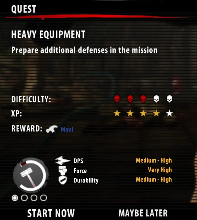Heavy Equipment | Dead Island Wiki | Fandom