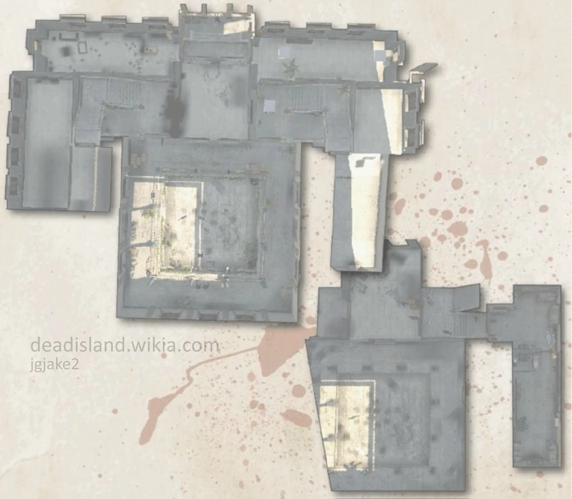 Town Hall Map/large | Dead Island Wiki | Fandom