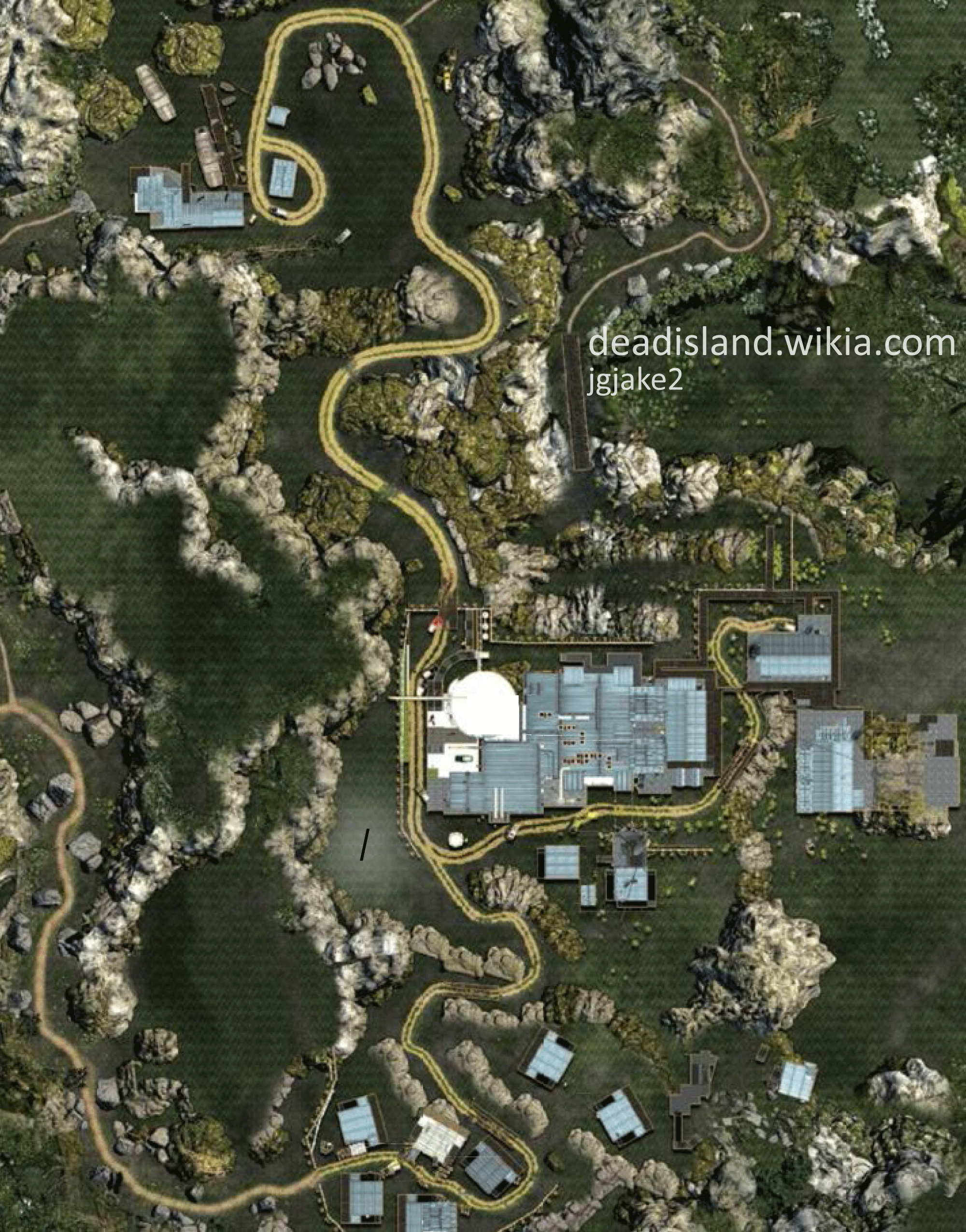 Laboratory Map/large | Dead Island Wiki | Fandom
