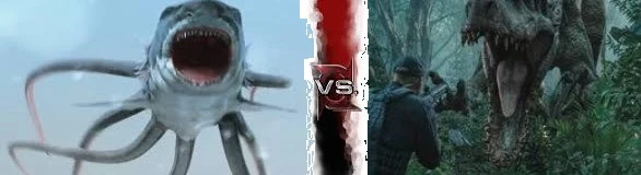 User blog:Necron Jesus/"Genetic Freakshows" Sharktopus vs Indominus Rex ...