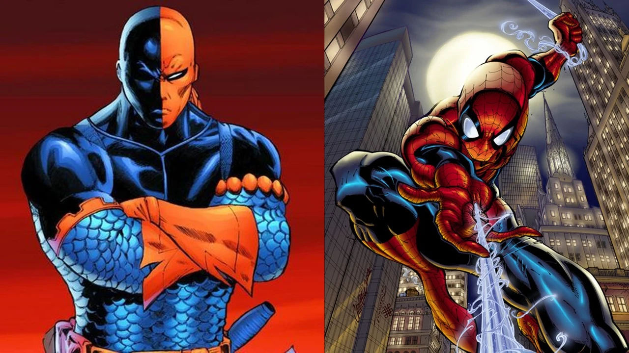 Deathstroke Vs Spiderman
