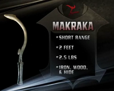 Makraka | Deadliest Warrior Wiki | Fandom