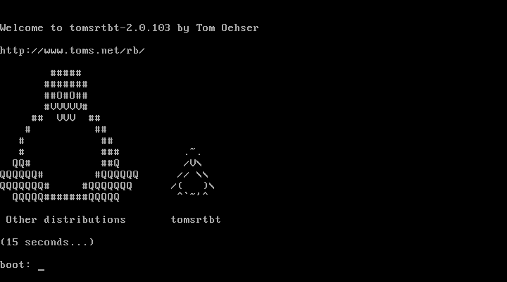 Tom's Root Boot | The Linux Mausoleum Wiki | Fandom