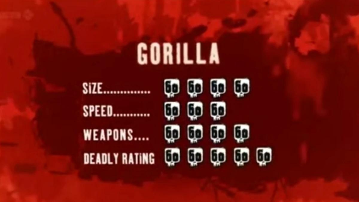 Gorilla | Deadly 60 Wiki | Fandom