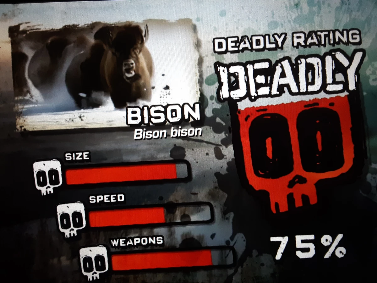 Bison | Deadly 60 Wiki | Fandom