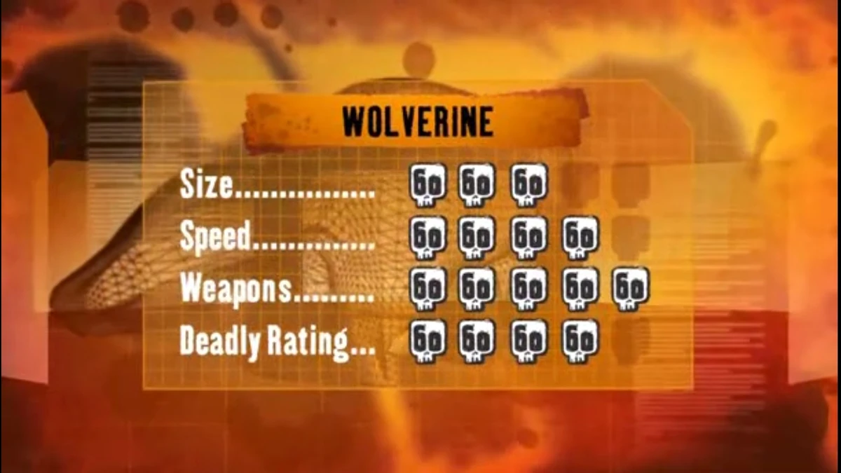 Wolverine | Deadly 60 Wiki | Fandom