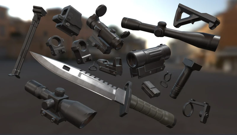 Various attachments - Dead Matter Wiki