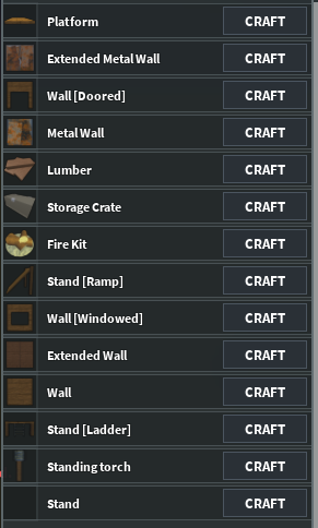 Crafting | Dead Mist 2 Wiki | Fandom