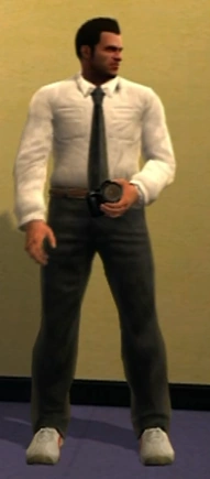 White Dress Shirt, Black Tie, and Grey Dress Pants | Dead Rising Wiki ...