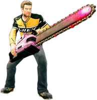 Giant Pink Chainsaw | Dead Rising Wiki | Fandom