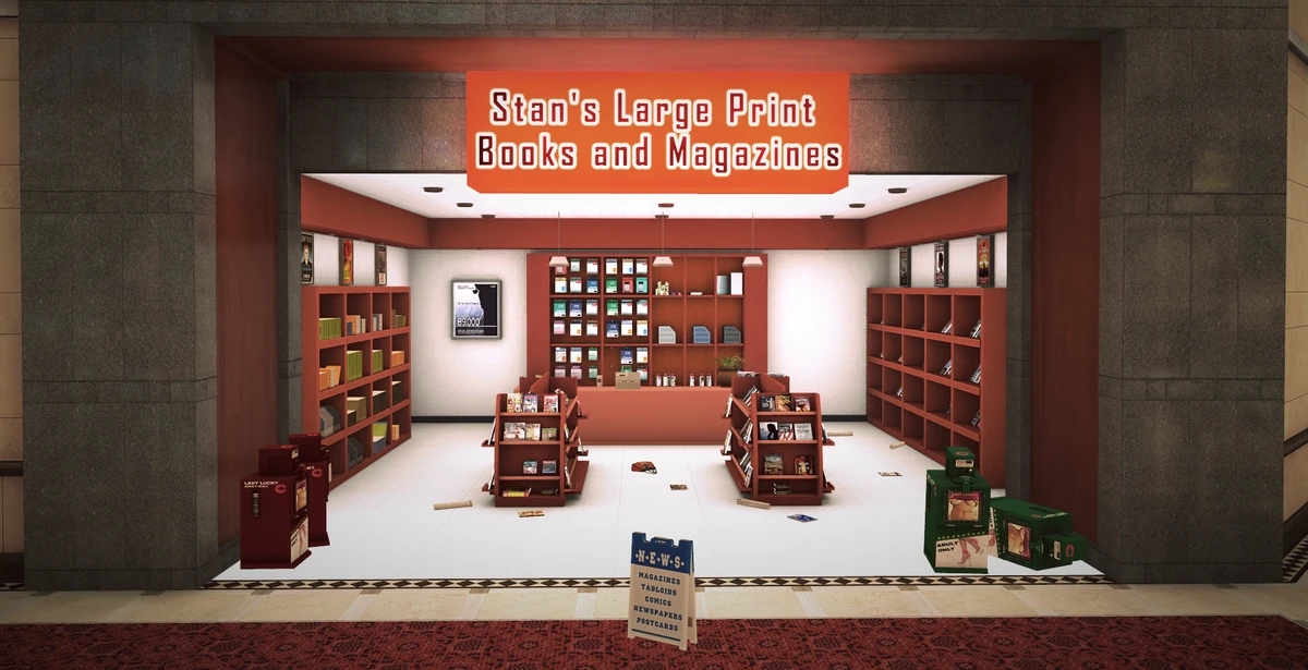 Stan's Large Print Books and Magazines | Dead Rising Wiki | Fandom