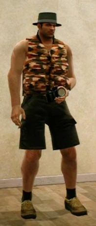 Tan Camouflage Vest with Dark Brown Shorts | Dead Rising Wiki | Fandom