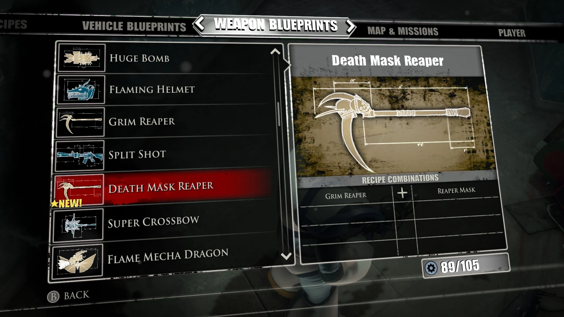 Dead Rising 3 Weapons Grim Reaper