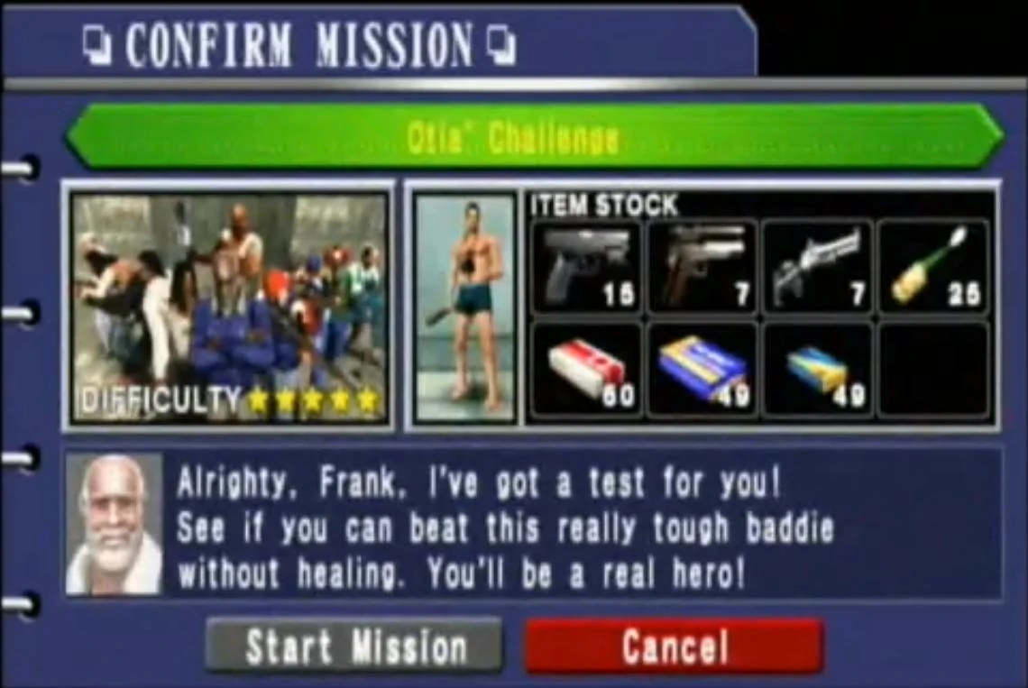 Otis' Challenge | Dead Rising Wiki | Fandom