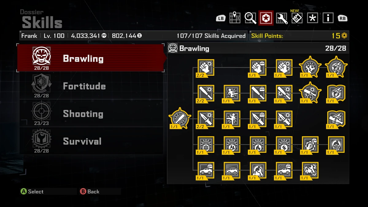 Dead Rising 4 skills | Dead Rising Wiki | Fandom