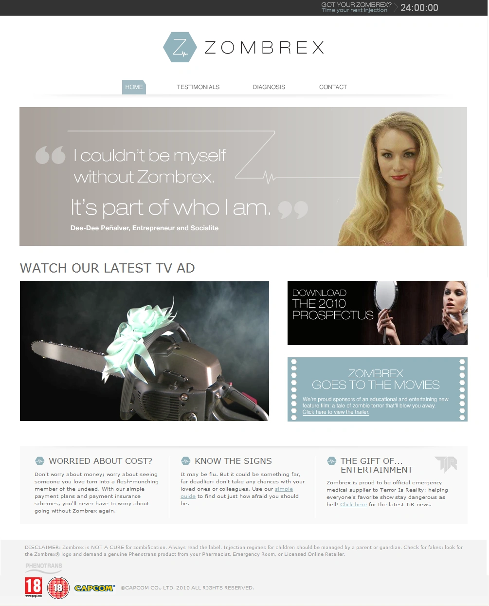 Zombrex.com | Dead Rising Wiki | Fandom