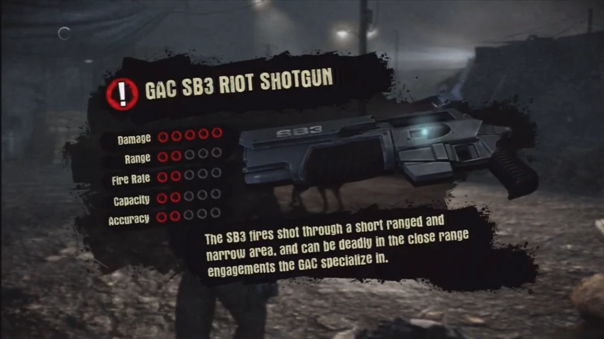 GAC SB3 Riot Shotgun | Dead to Rights Wiki | Fandom