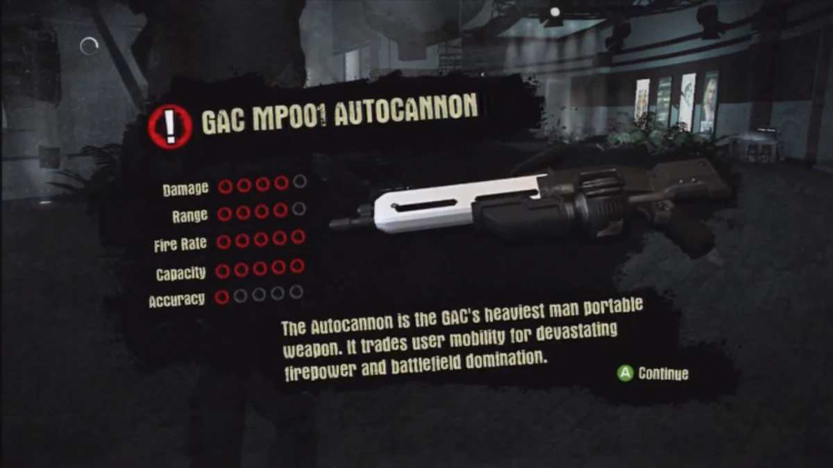 GAC MP-001 Autocannon | Dead to Rights Wiki | Fandom
