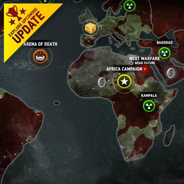 World Map | Dead Trigger Wiki | Fandom