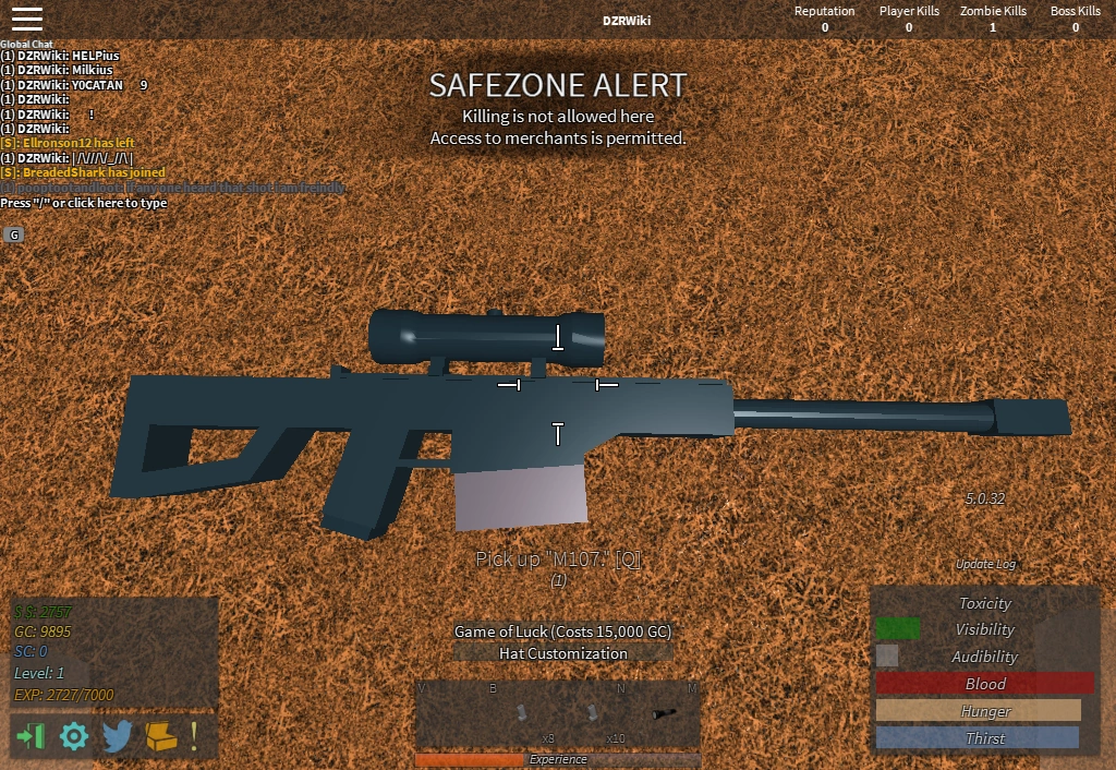 M107 | Deadzone :: Remade Wiki | Fandom