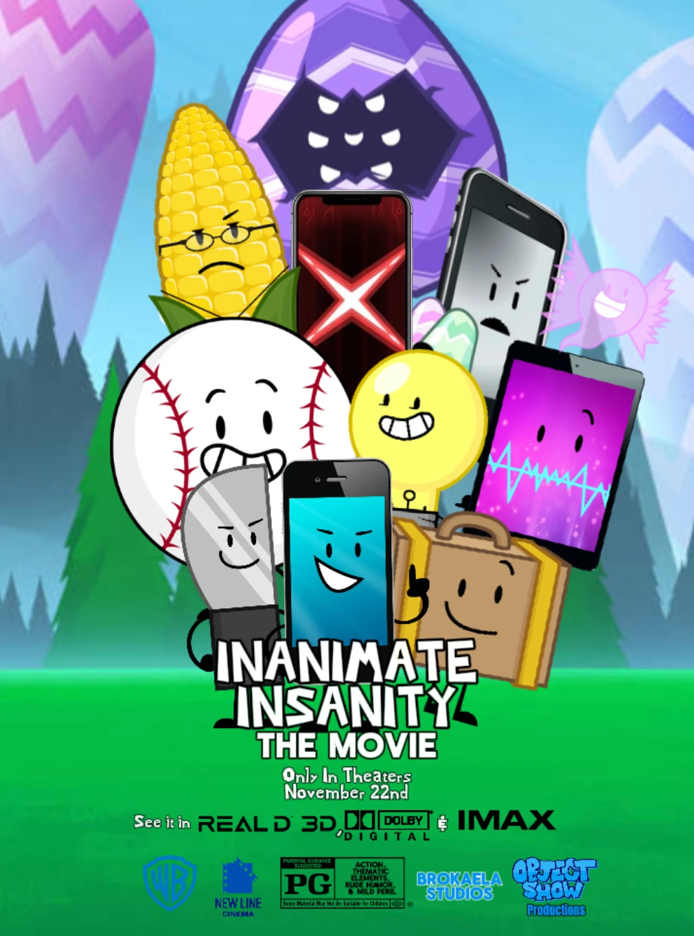 Inanimate Insanity: The Movie Fanmade Poster | Fandom