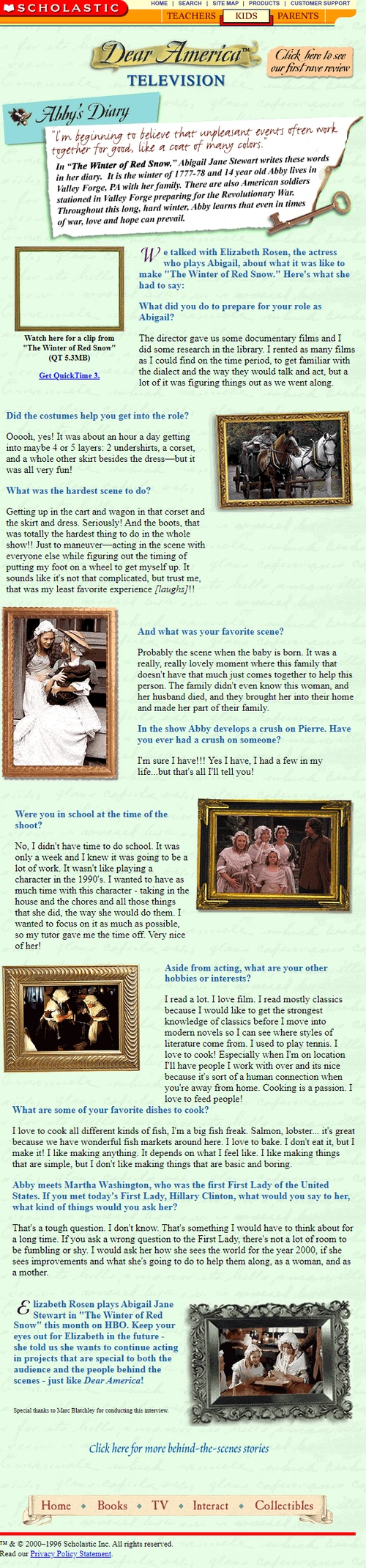 "The Winter of Red Snow" | Dear America Wiki | Fandom