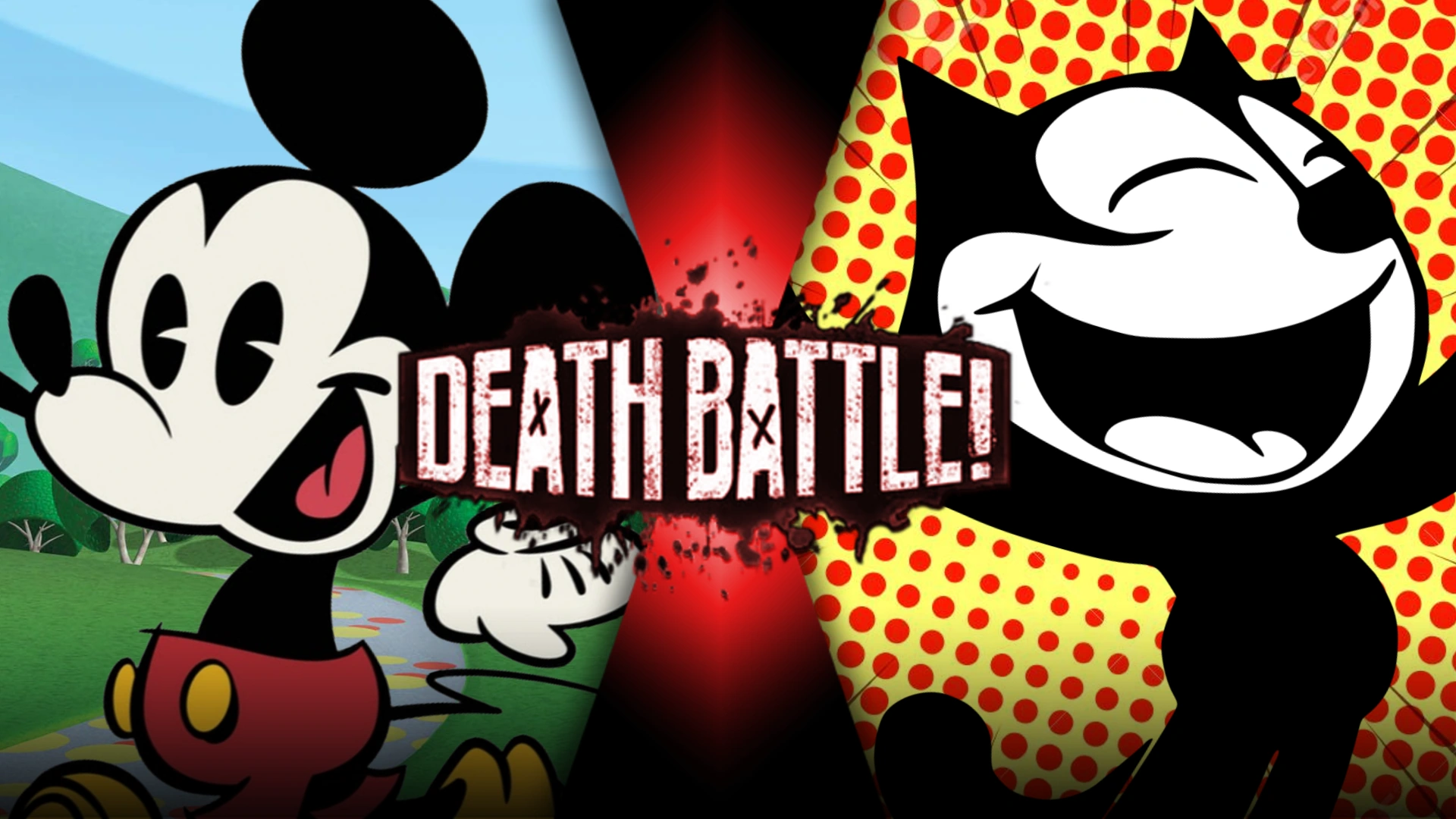Mickey Mouse vs Felix the Cat (DEATH BATTLE) | Death Battle, DBX and ...