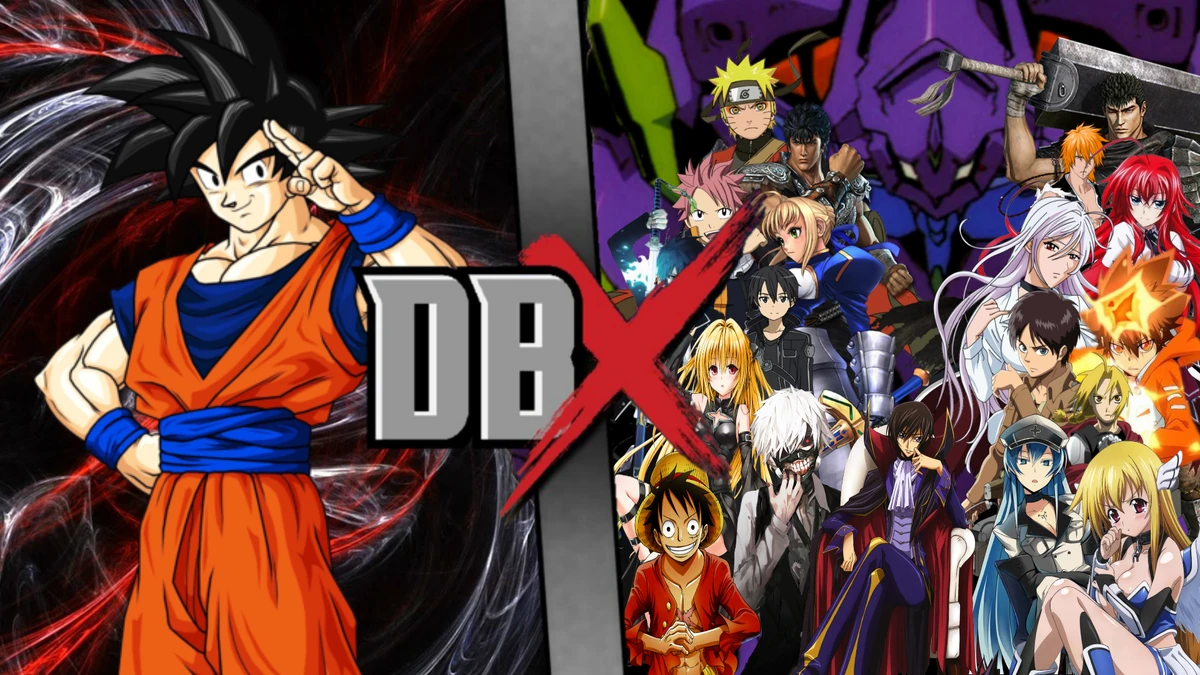 Usuario Blog:Simbiothero/DBX: Goku vs Team Anime | DEATH BATTLE! Wiki ...