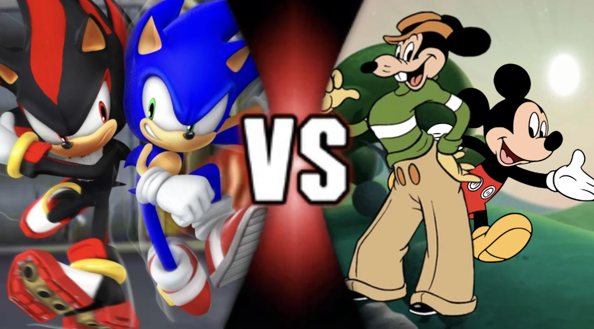 Sonic and Shadow vs Mickey and Mortimer | Death Fights Wiki | Fandom