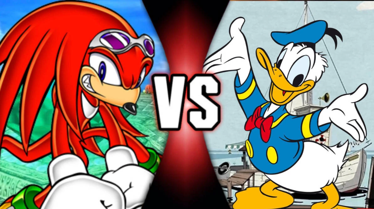 Knuckles the Echidna vs Donald Duck | Death Fights Wiki | Fandom