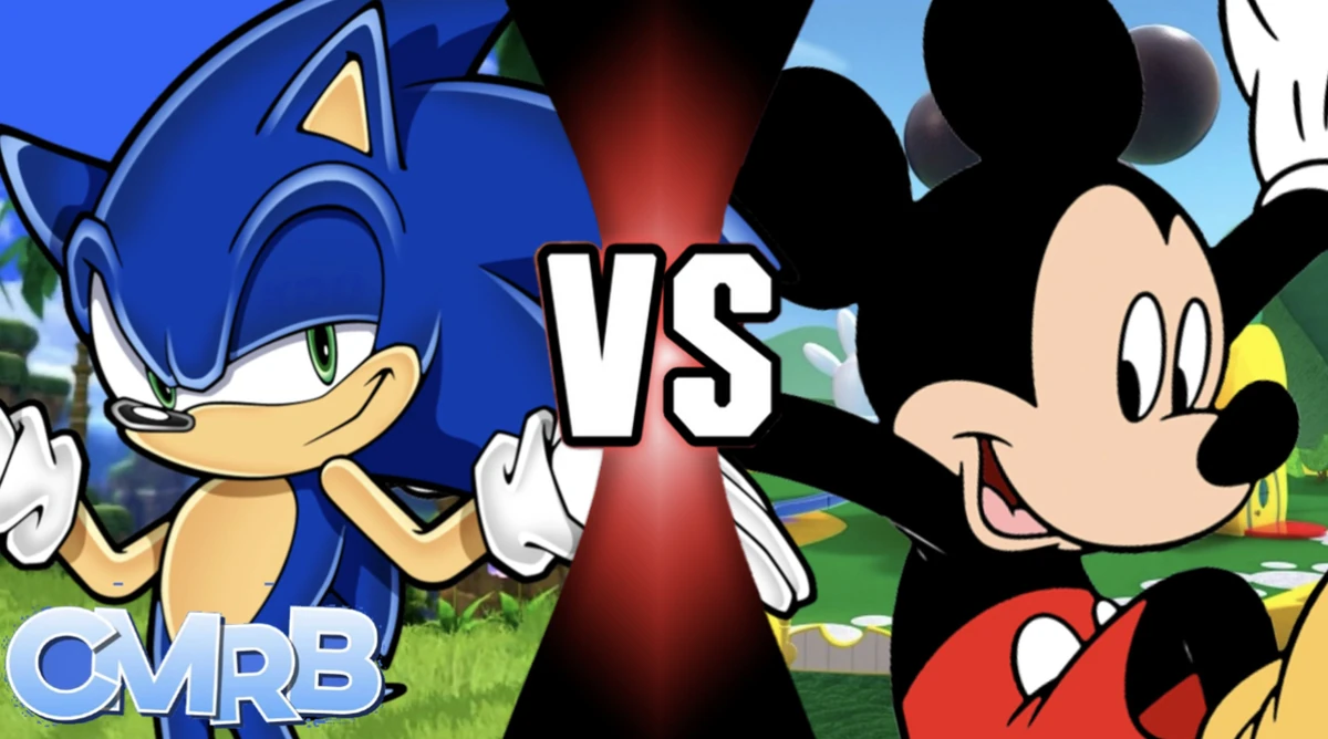 Sonic the Hedgehog vs Mickey Mouse | Death Fights Wiki | Fandom