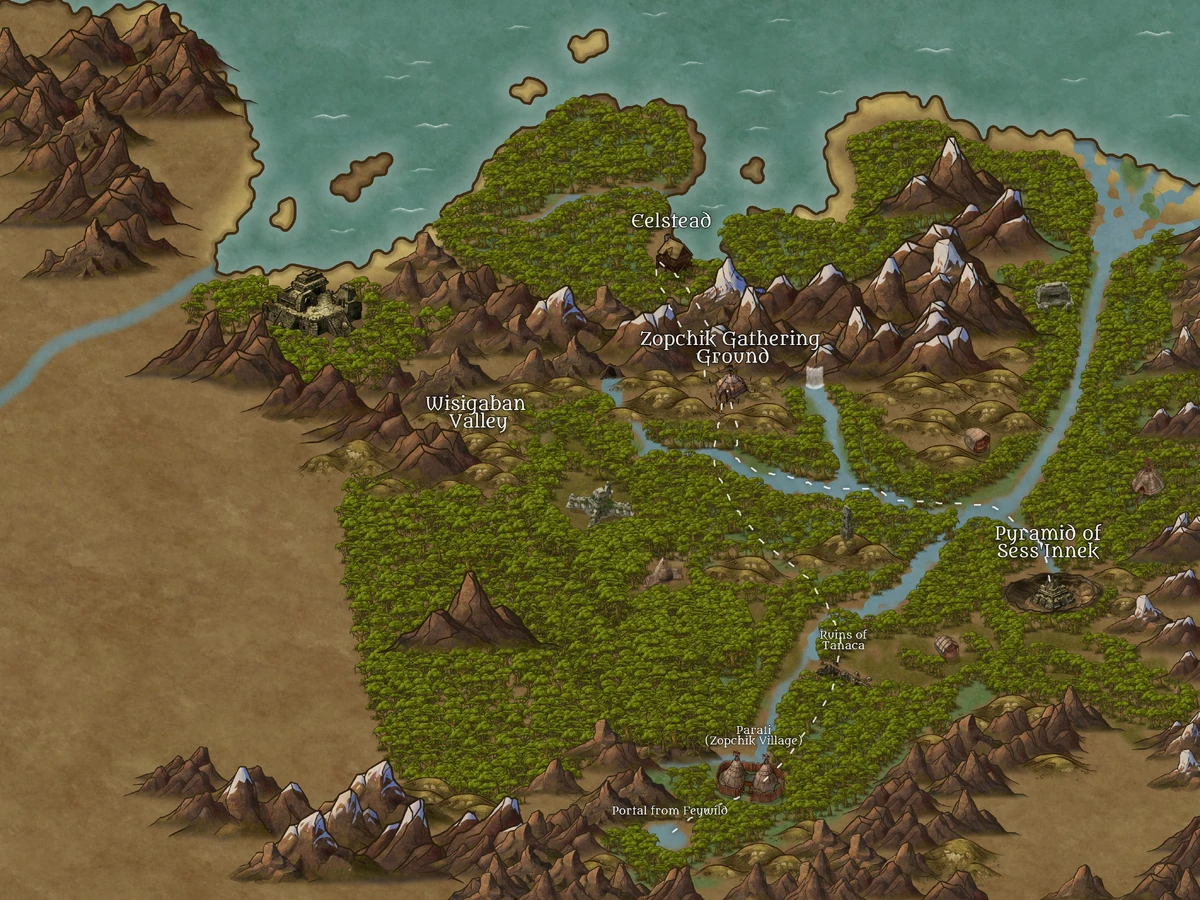 Verdant Valley (Location) | Forgotten Realms Homegame (Death in the ...