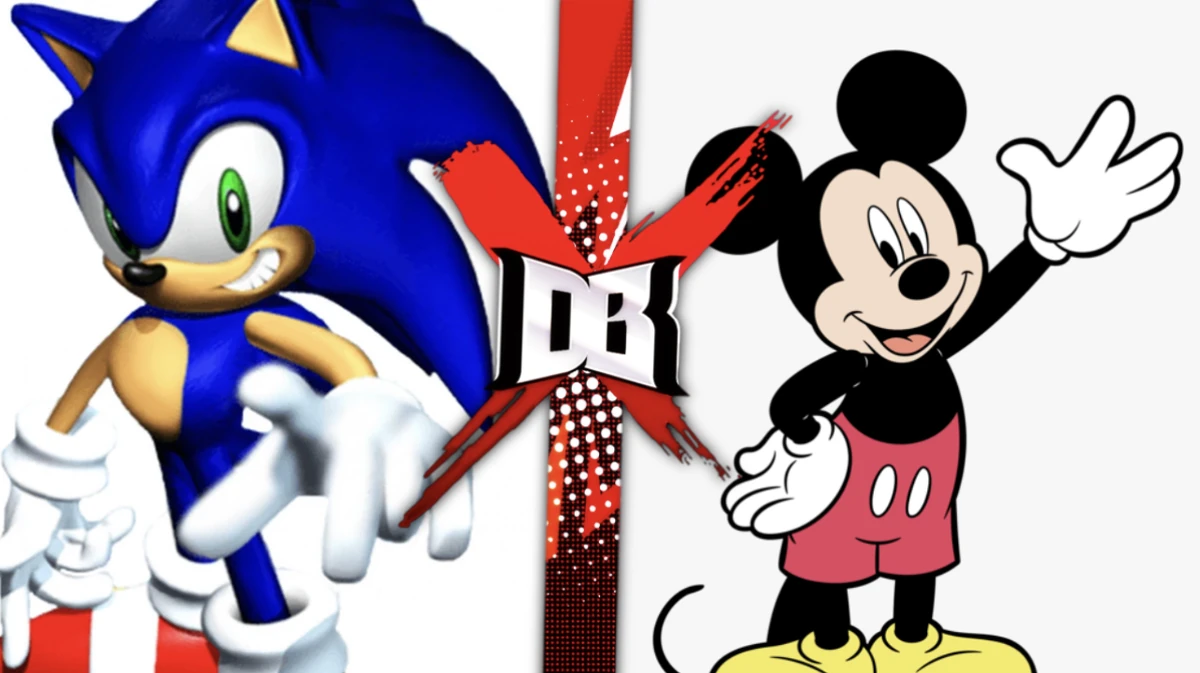 Sonic the Hedgehog VS Mickey Mouse | Death Minute DBX Arcade Beatdown ...
