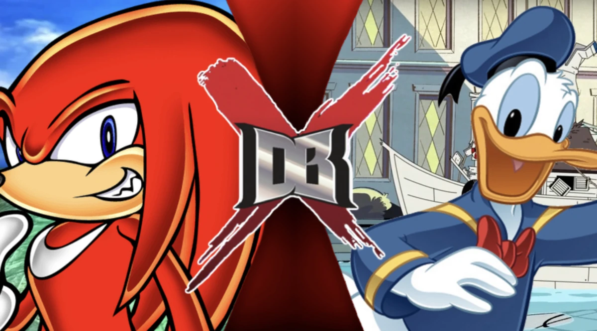 Knuckles the Echidna vs. Donald Duck | Death Minute DBX Arcade Beatdown ...