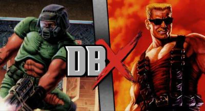 DBX Doomguy Vs Duke Nukem | Death Minute DBX Arcade Beatdown Fight Club ...