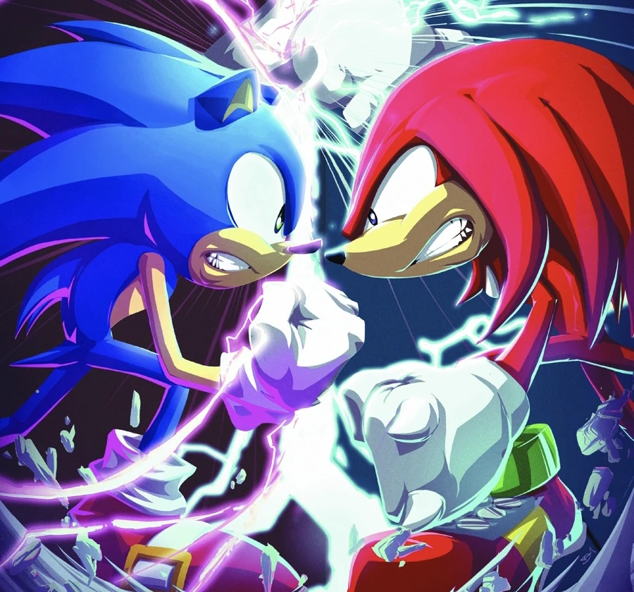 Sonic and Knuckles vs Mickey and Donald | Death Minute DBX Arcade ...