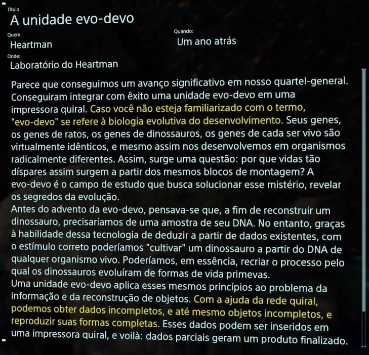 A unidade evo-devo | Death Stranding Brasil Wiki | Fandom