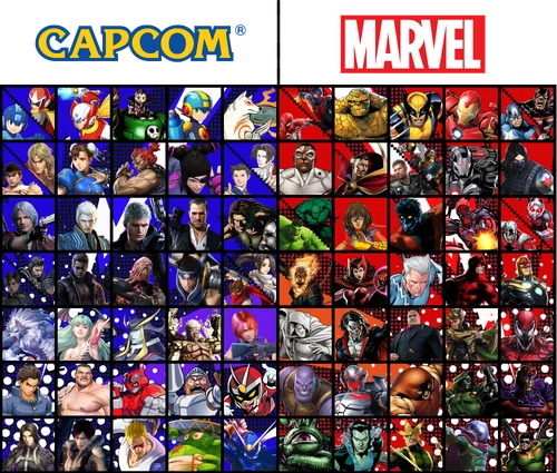 User blog:Blue Midnight04/MARVEL VS CAPCOM (Ideal/Dream Roster, Story ...