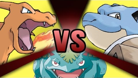 Charizard Vs Blastoise Vs Venusaur