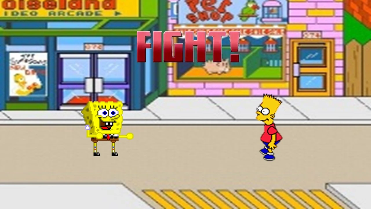 Spongebob Vs Simpsons