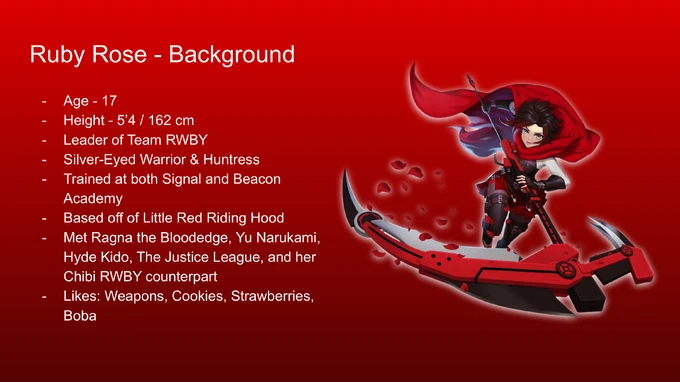 Ruby Rose VS Tari (2024) | Death Battle Fanon Wiki | Fandom