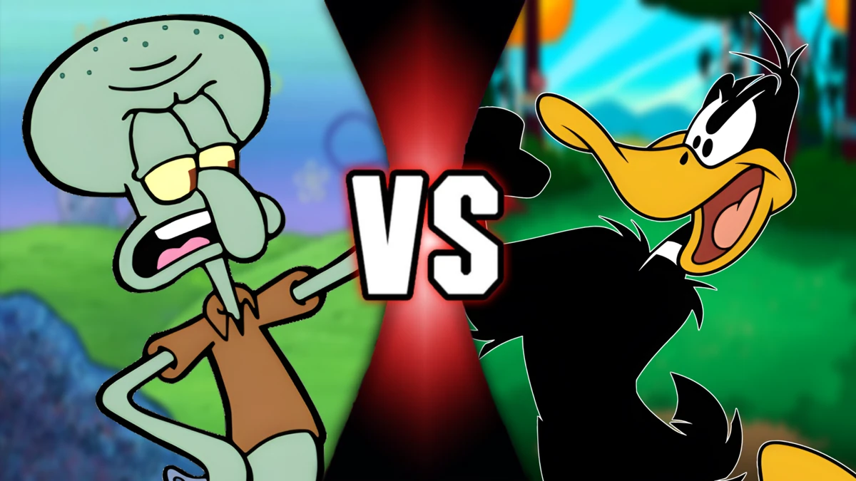 Squidward Tentacles vs. Daffy Duck | Death Battle Fanon Wiki | Fandom