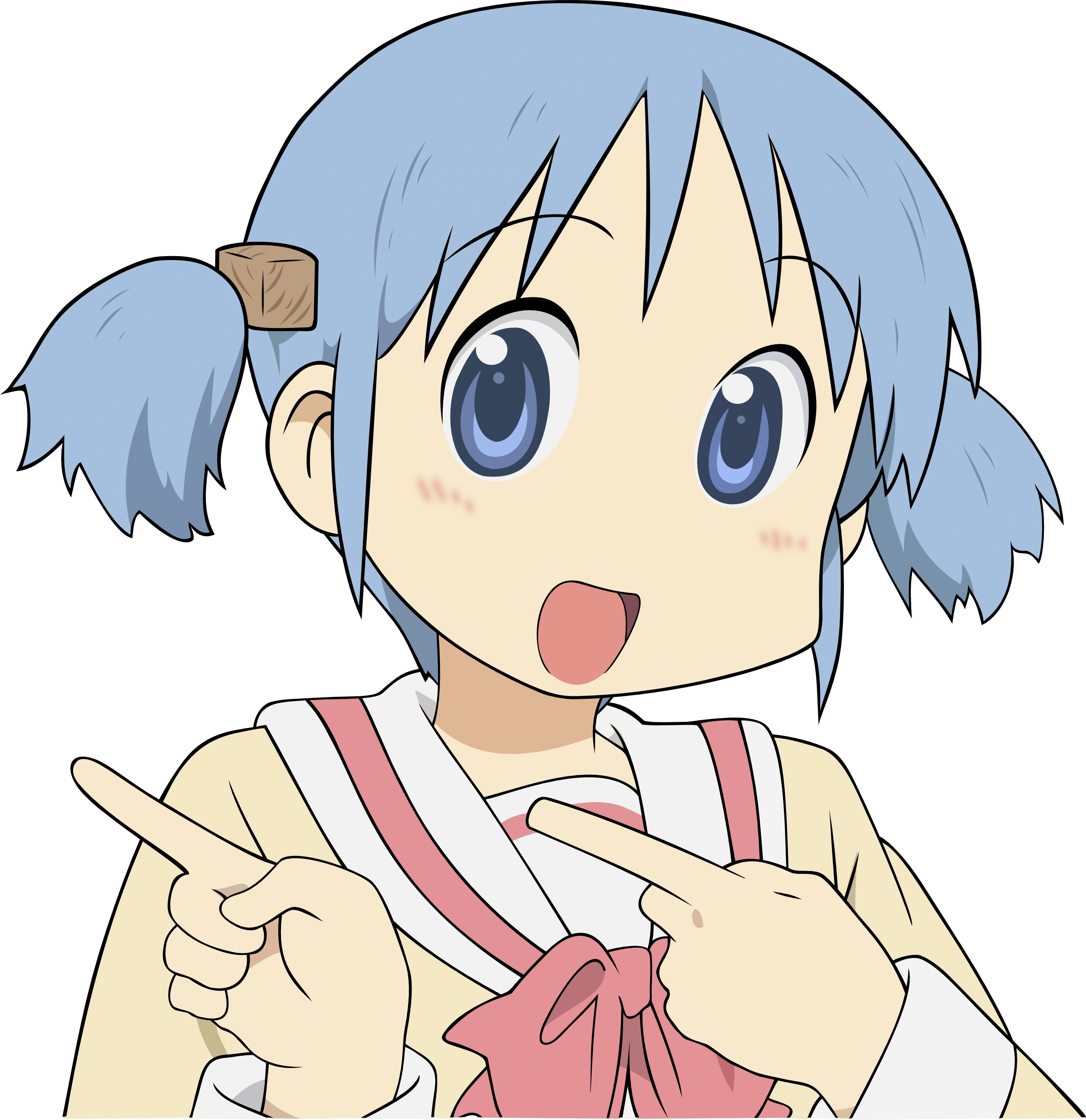 Nichijou Mio Angry