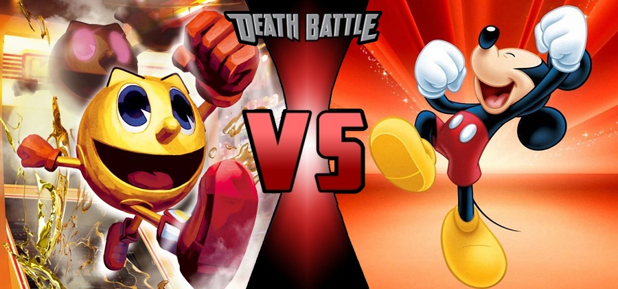 Mickey Mouse vs Pac-Man | Death Battle Fanon Wiki | Fandom