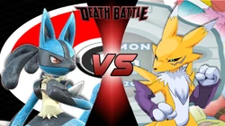 Lucario And Renamon How Lucario VS Renamon Should've Been